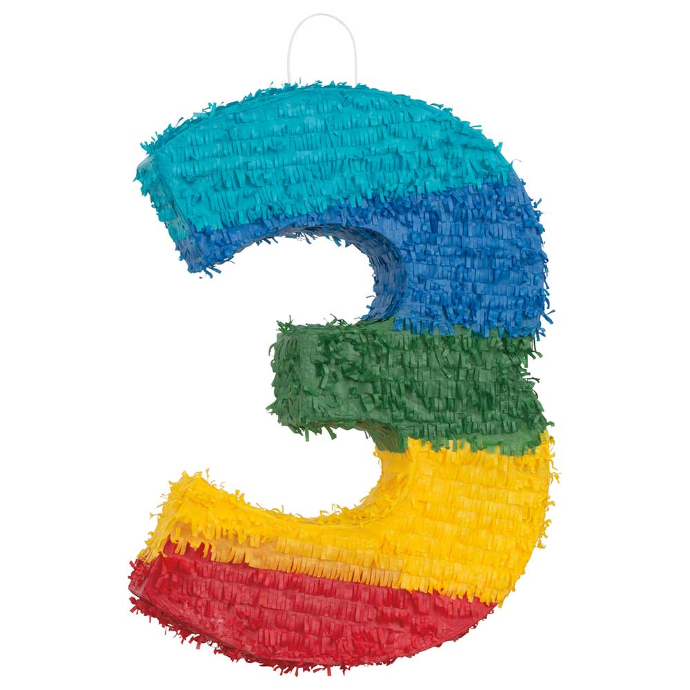 Number Three pinata– PartyMonster.ae