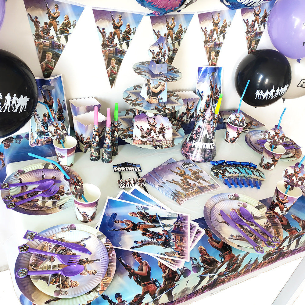 Fortnite party supplies - for 10 persons– PartyMonster.ae