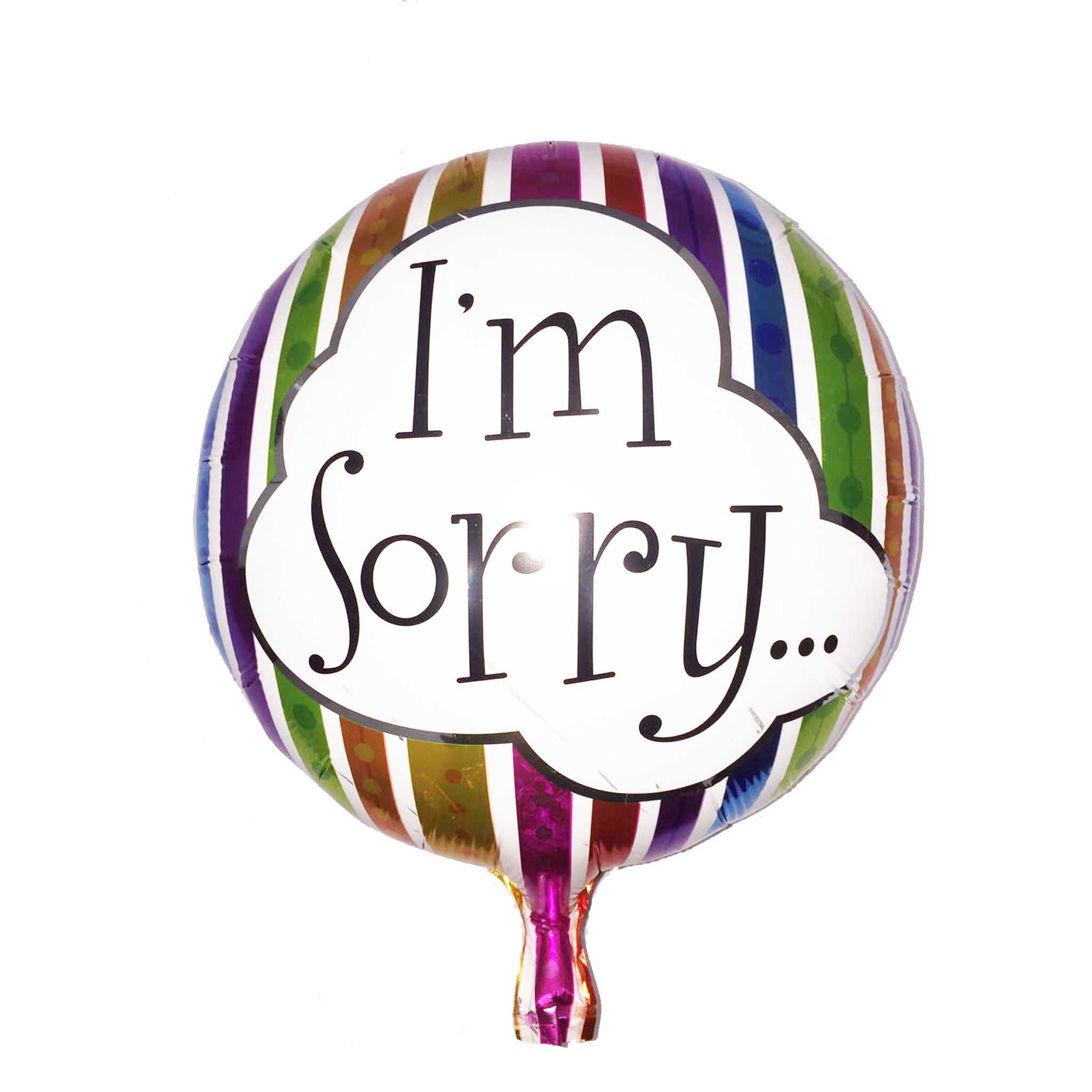 I'm Sorry Foil Balloon - 18 inches– PartyMonster.ae